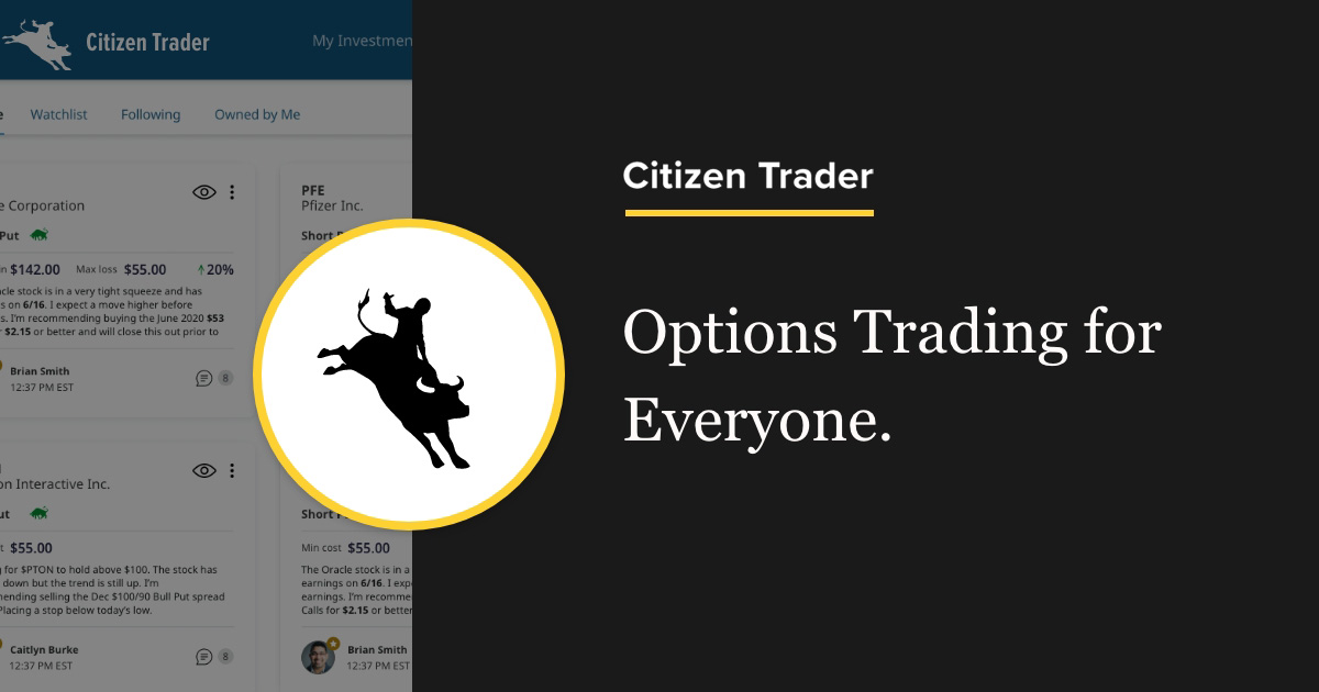 Powerful Options Investing for Everyone at Citizen Trader